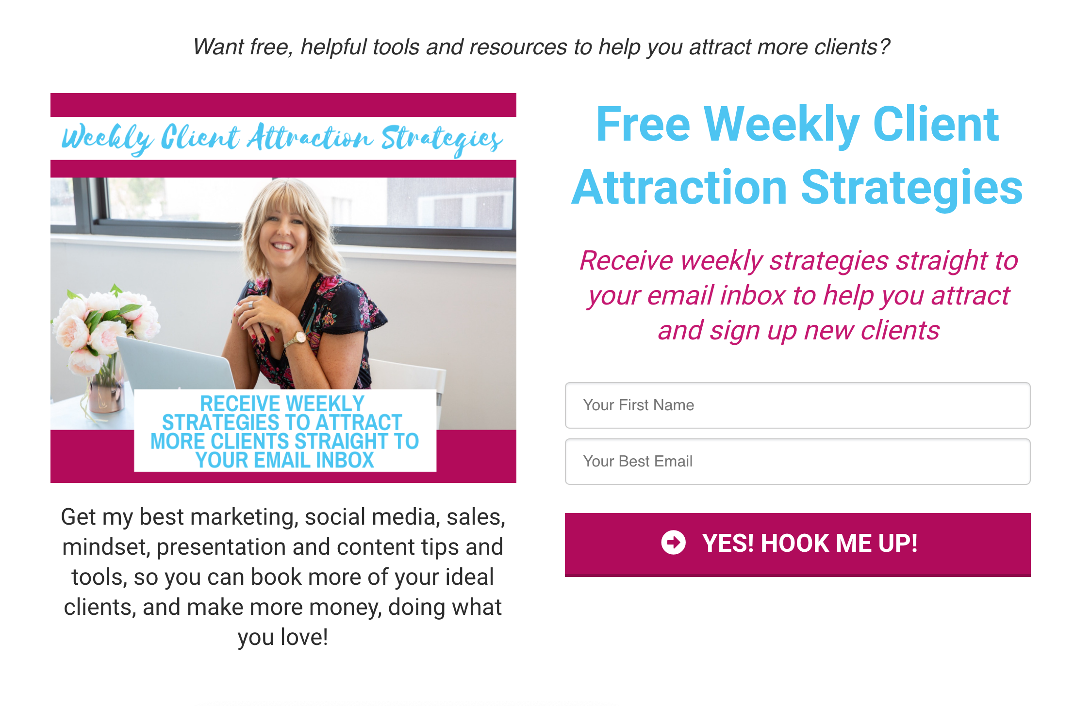 Client attraction strategies - Kat Millar